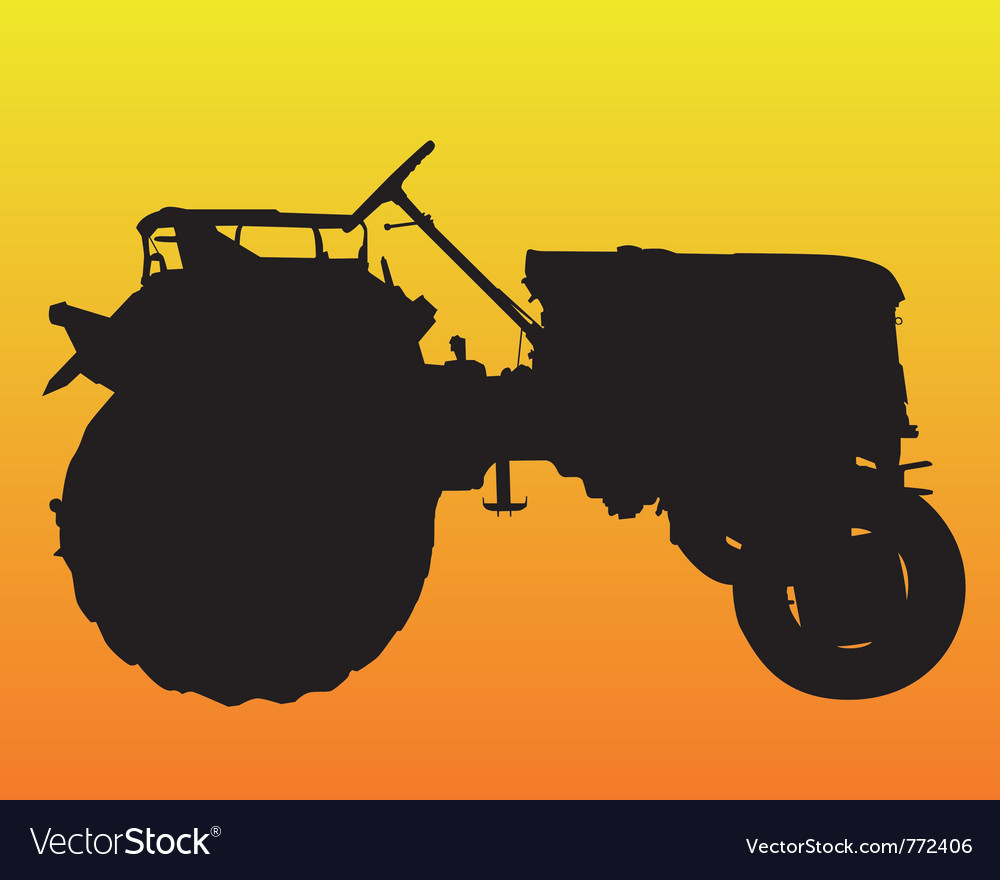 Tractor Royalty Free Vector Image - VectorStock