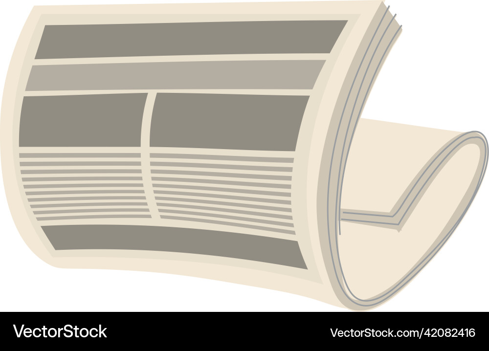 Daily news paper Royalty Free Vector Image - VectorStock