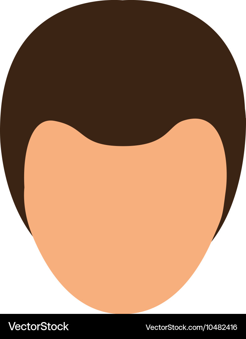 Man male head avatar design Royalty Free Vector Image