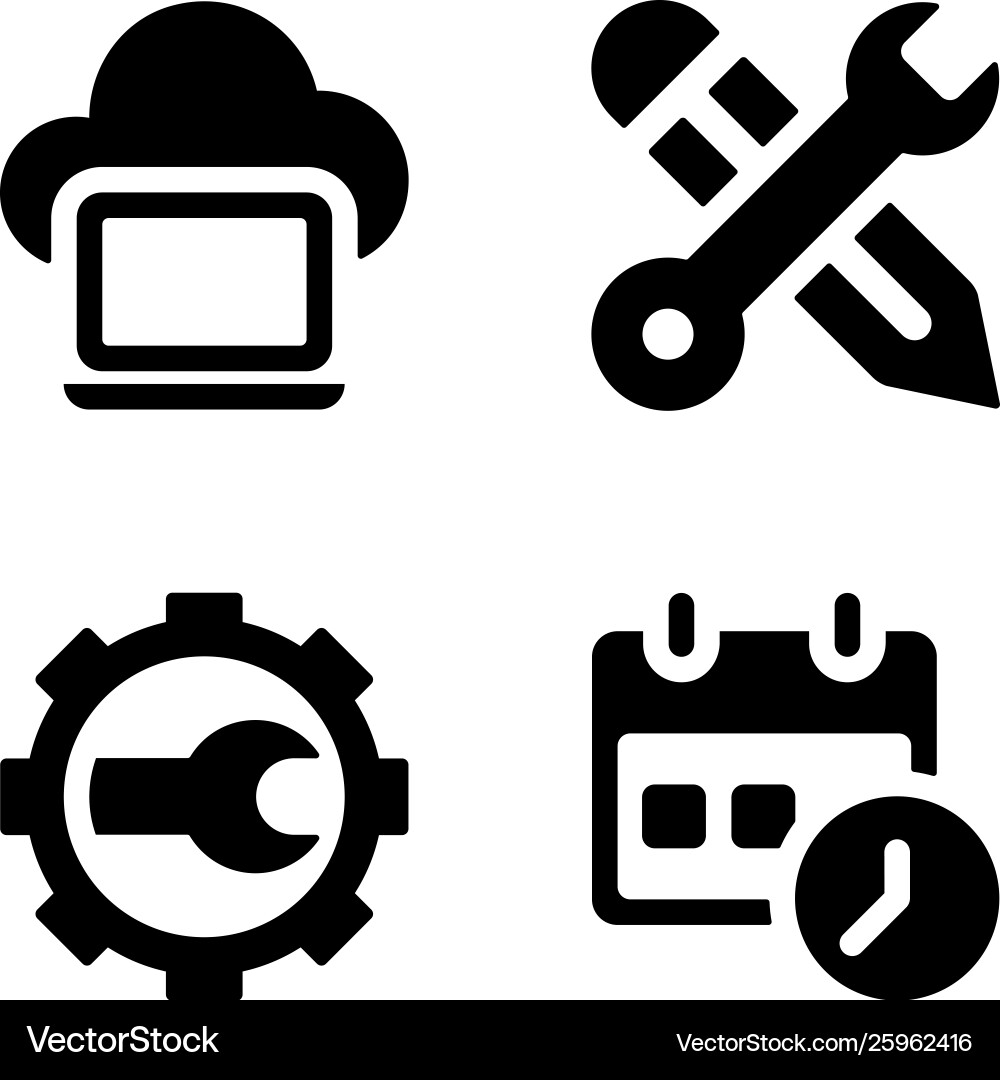 Real estate icons set Royalty Free Vector Image