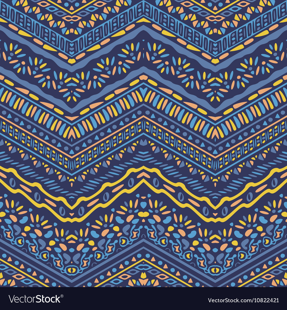 African style chevron pattern Royalty Free Vector Image
