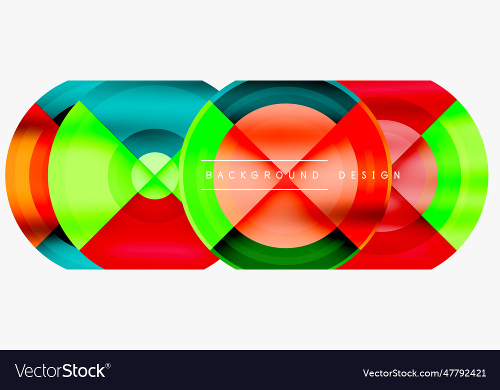 Circle pattern background abstract backgrounds Vector Image