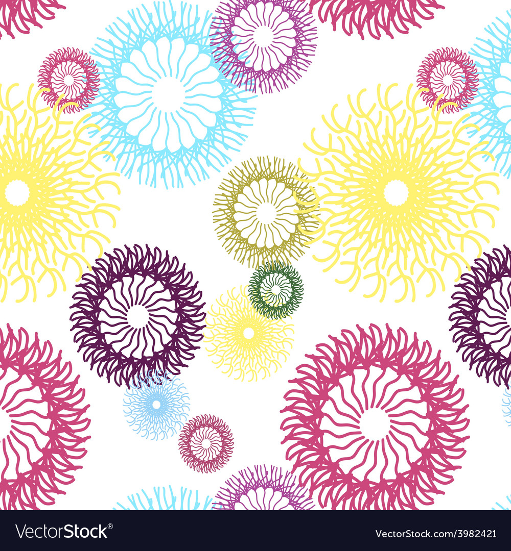 Seamless smooth pattern Royalty Free Vector Image