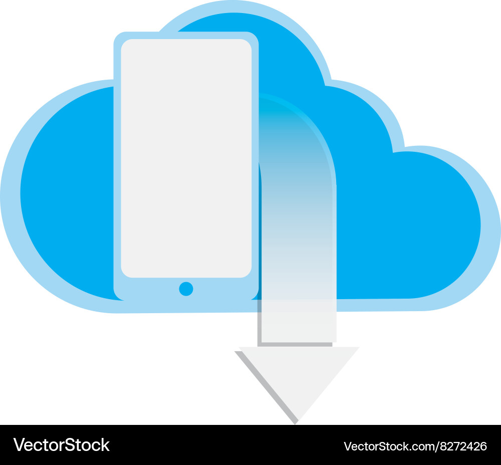 Cloud computing Royalty Free Vector Image - VectorStock