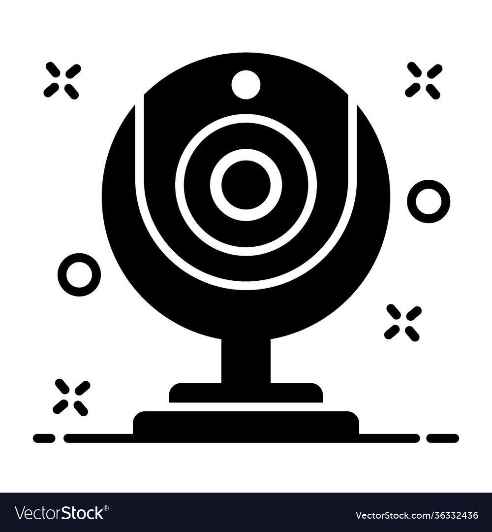 Webcam Royalty Free Vector Image - VectorStock