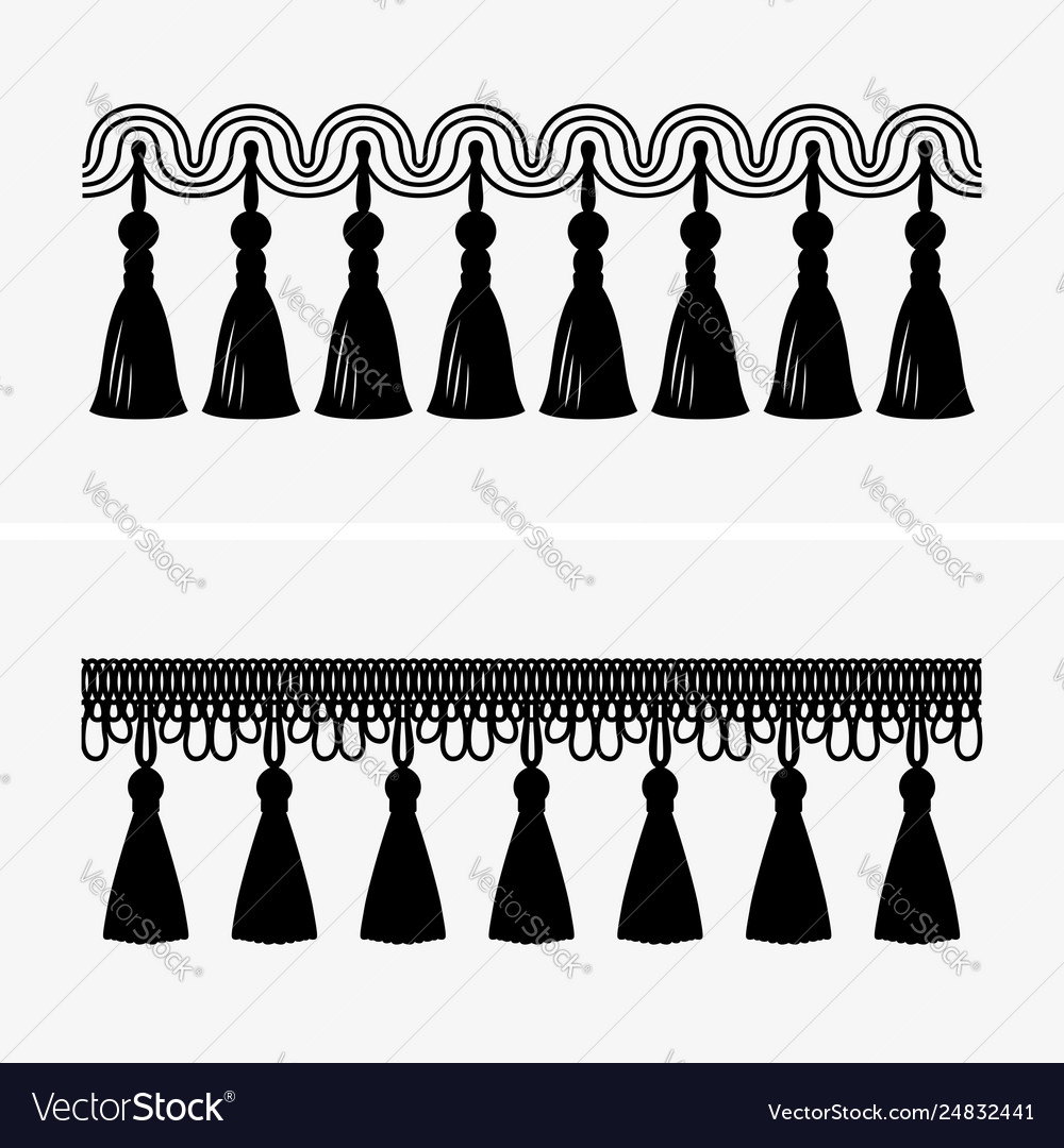 Fringe Royalty Free Vector Image - VectorStock