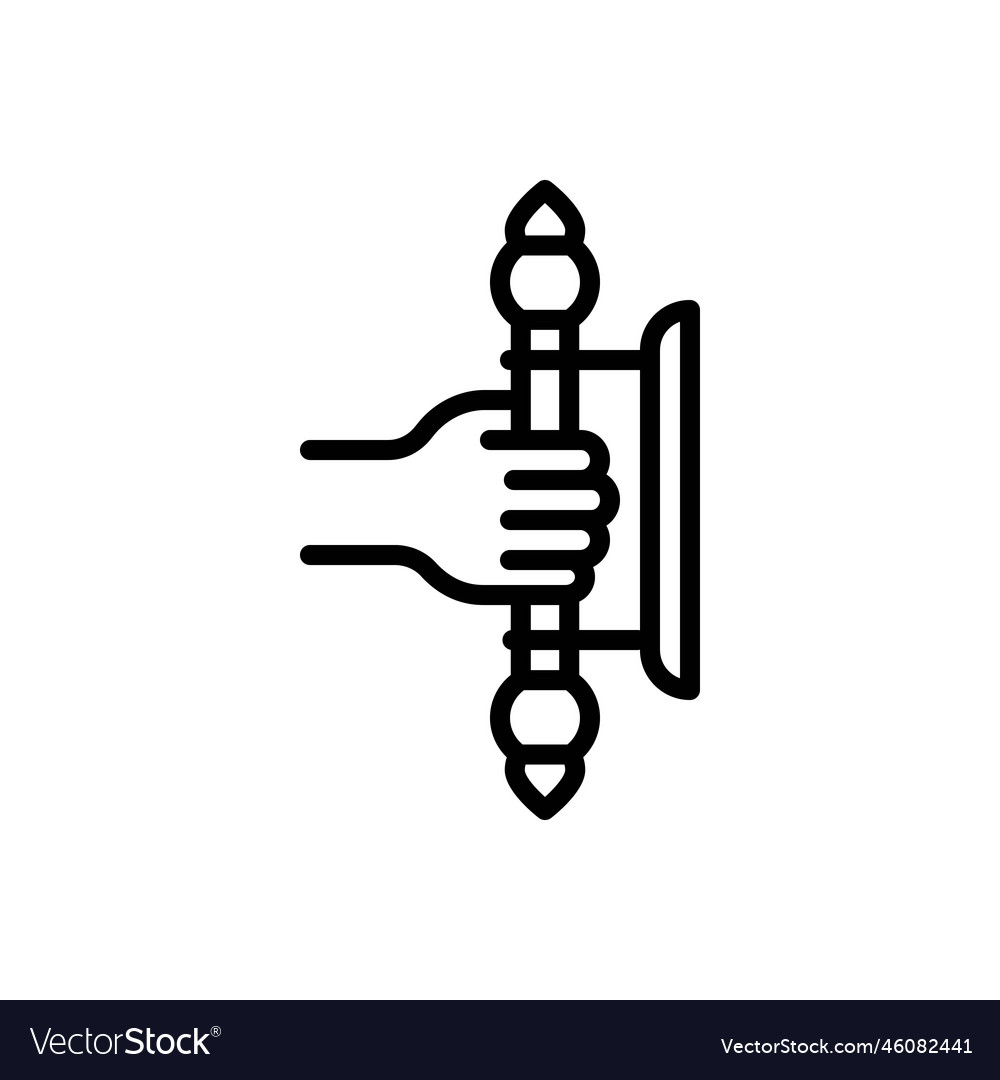 Handle Royalty Free Vector Image - VectorStock