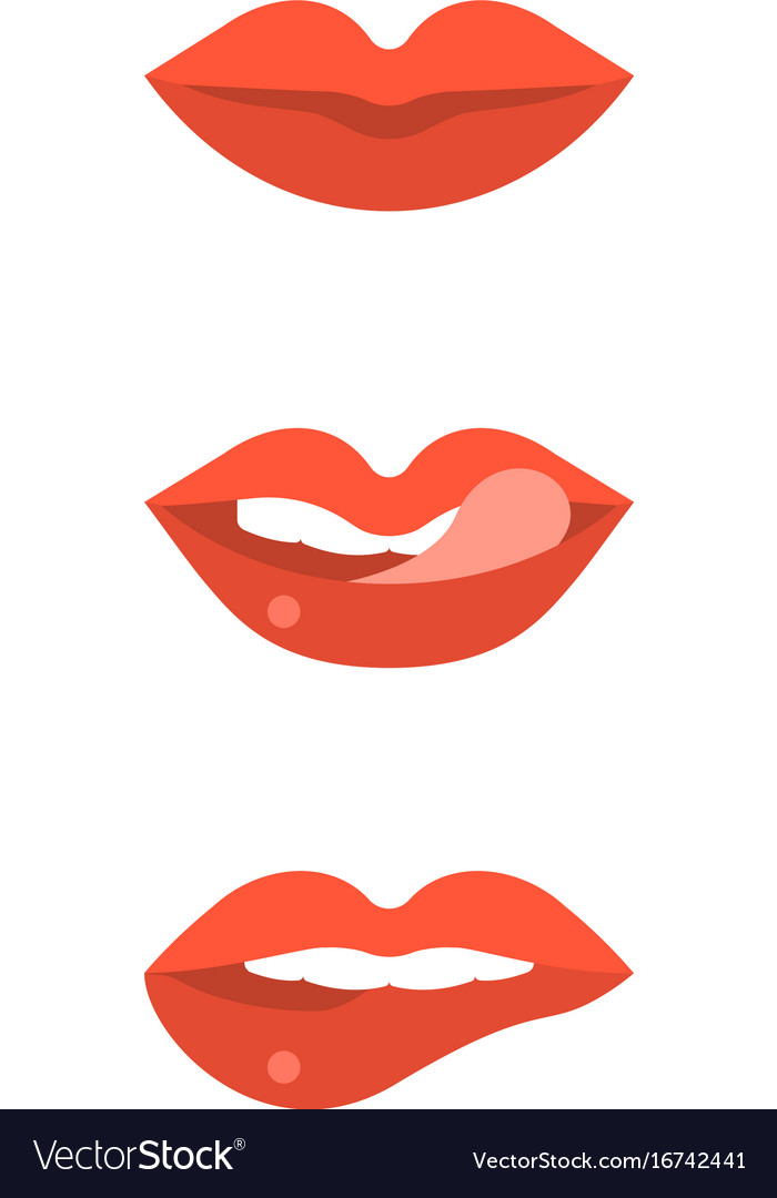 Lips Royalty Free Vector Image - VectorStock