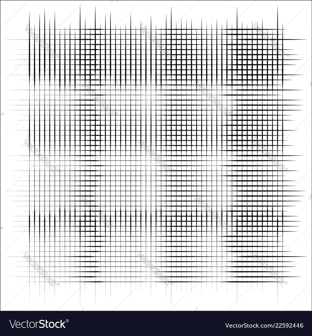 Intersecting Lines Grid Mesh Pattern Abstract Vector Image