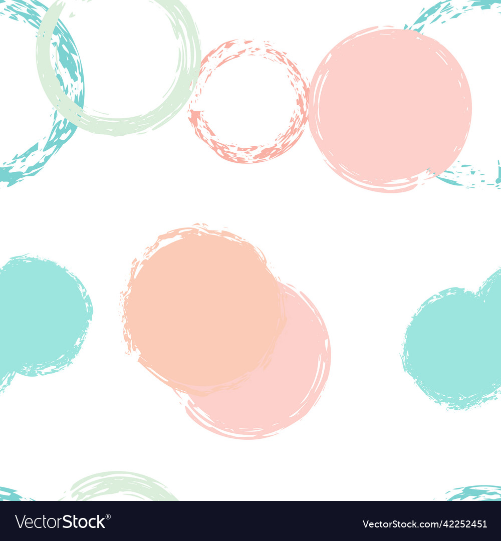 Polka dot pastel Royalty Free Vector Image - VectorStock