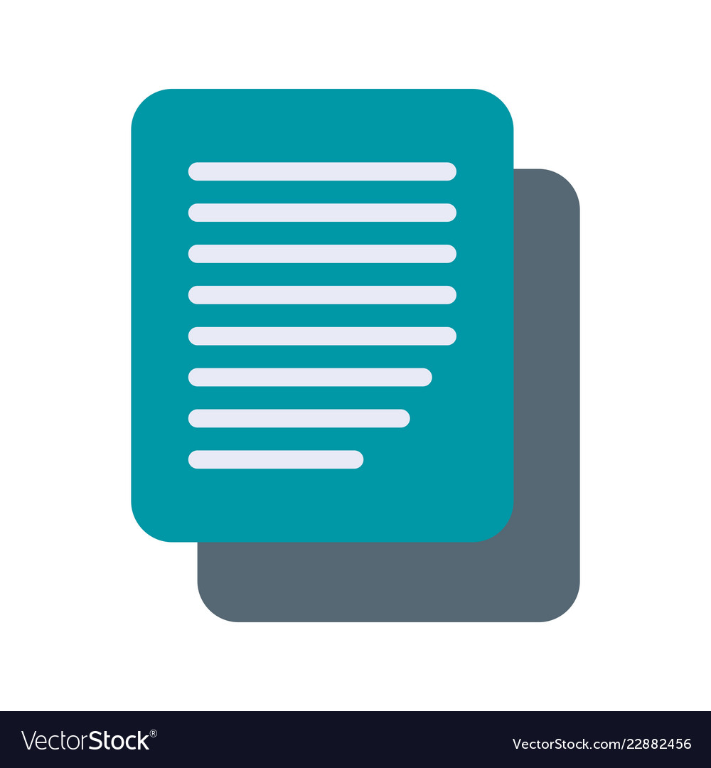 Copy icon Royalty Free Vector Image - VectorStock