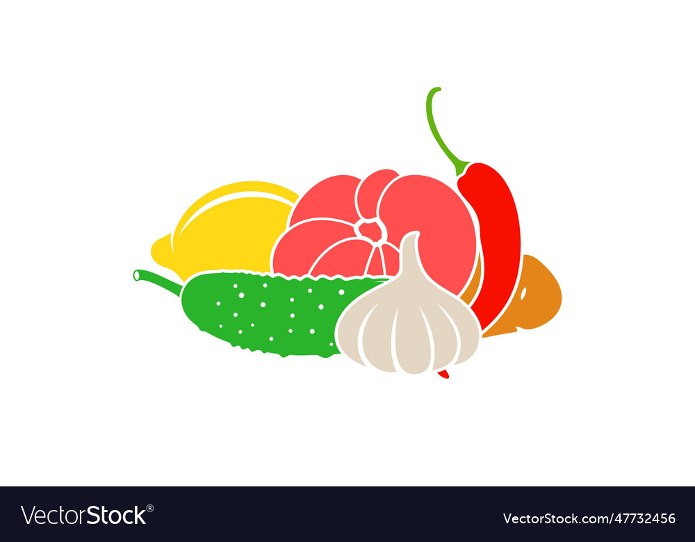 Vegetable Royalty Free Vector Image - VectorStock