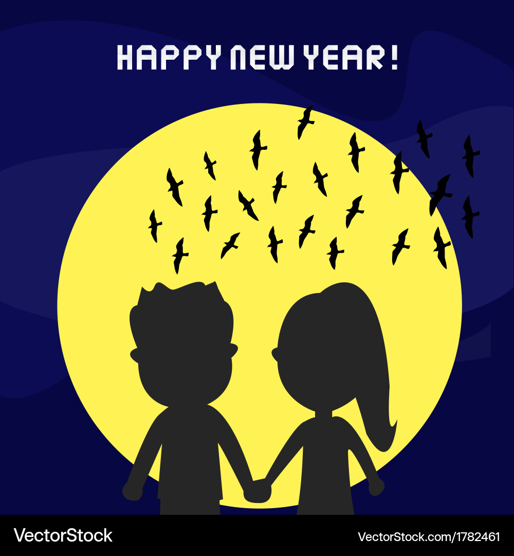 Happy new year 2014 card14 Royalty Free Vector Image