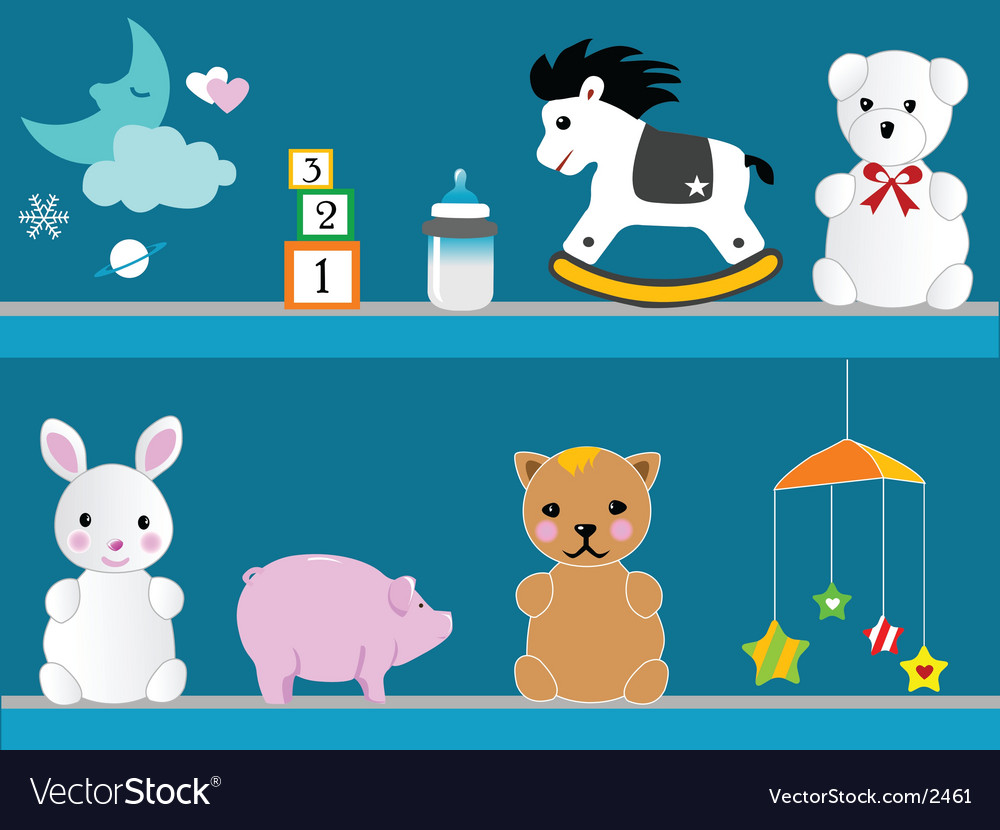 Kid stuff Royalty Free Vector Image - VectorStock