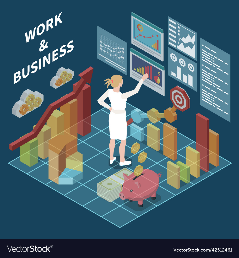 Metaverse isometric concept Royalty Free Vector Image Metaverse isometric concept Royalty Free Vector Image