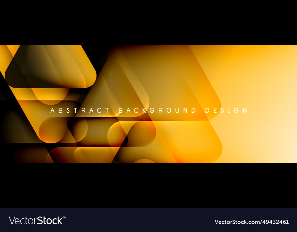 Shadow and light triangle background dynamic Vector Image