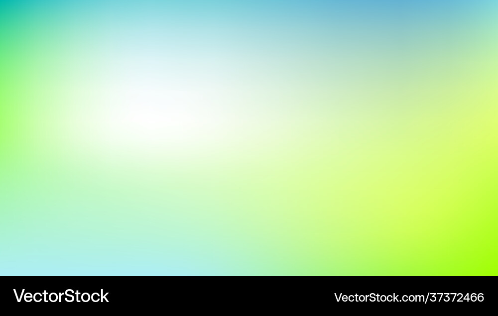 Abstract background soft green and blue color Vector Image