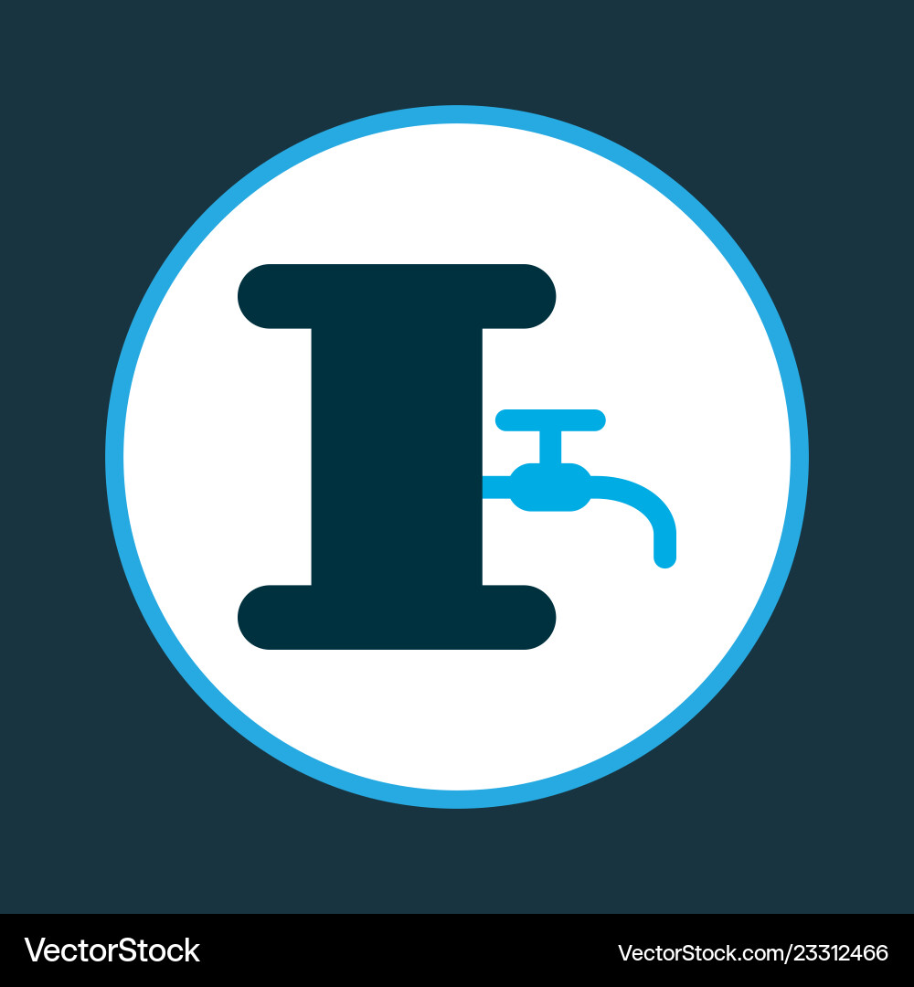 Beer tower icon colored symbol premium quality Vector Image