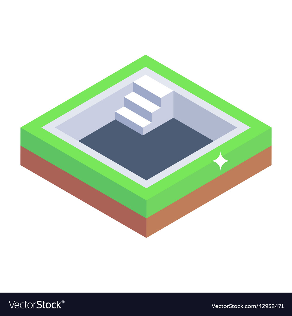 Basement structure Royalty Free Vector Image - VectorStock