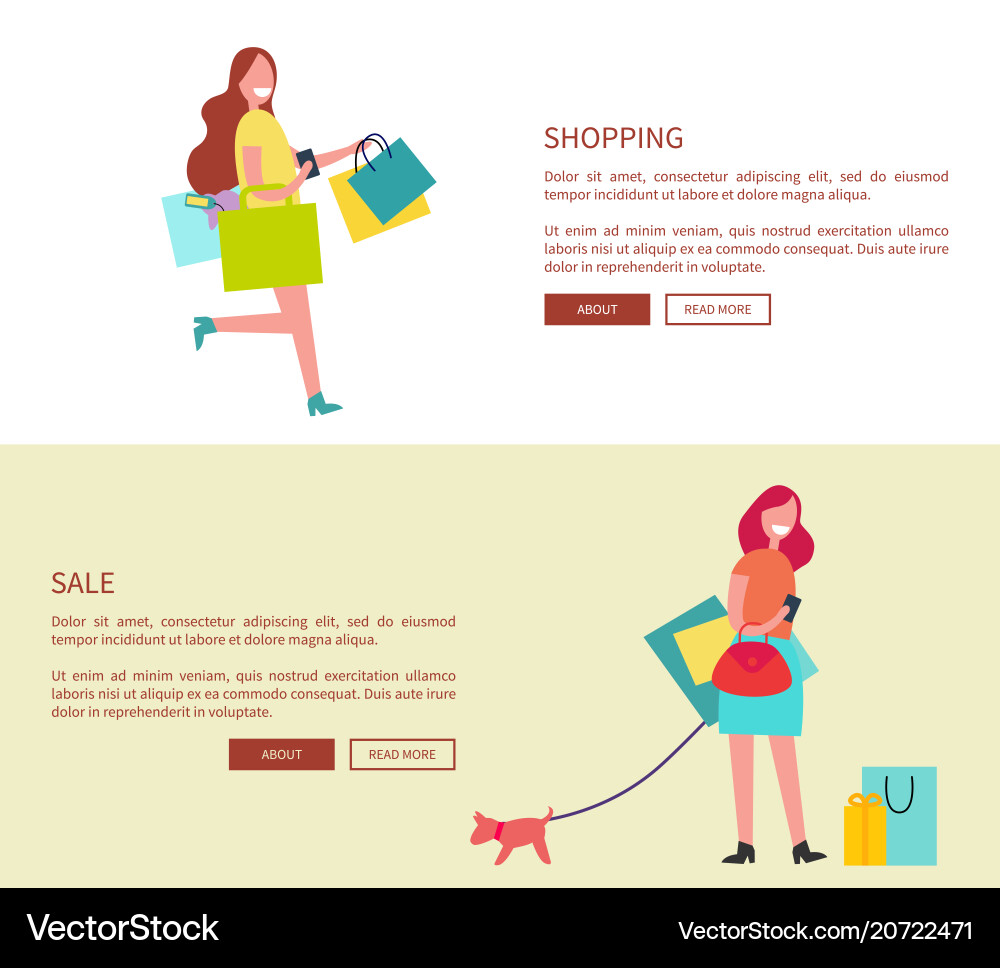 Shopping and sale design Royalty Free Vector Image
