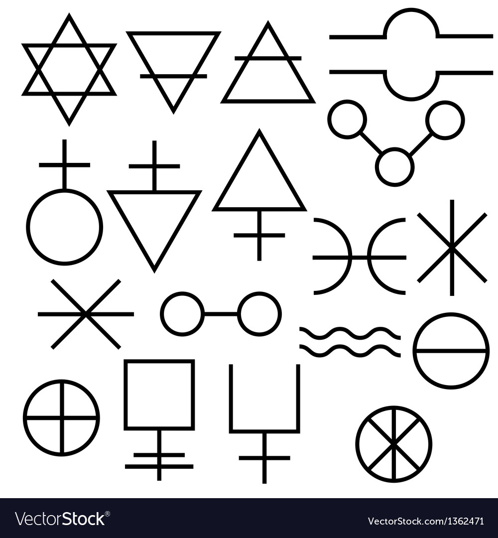 Symbols Royalty Free Vector Image - VectorStock Symbols Royalty Free Vector Image - VectorStock