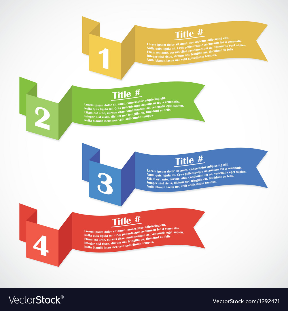 Title elements Royalty Free Vector Image - VectorStock