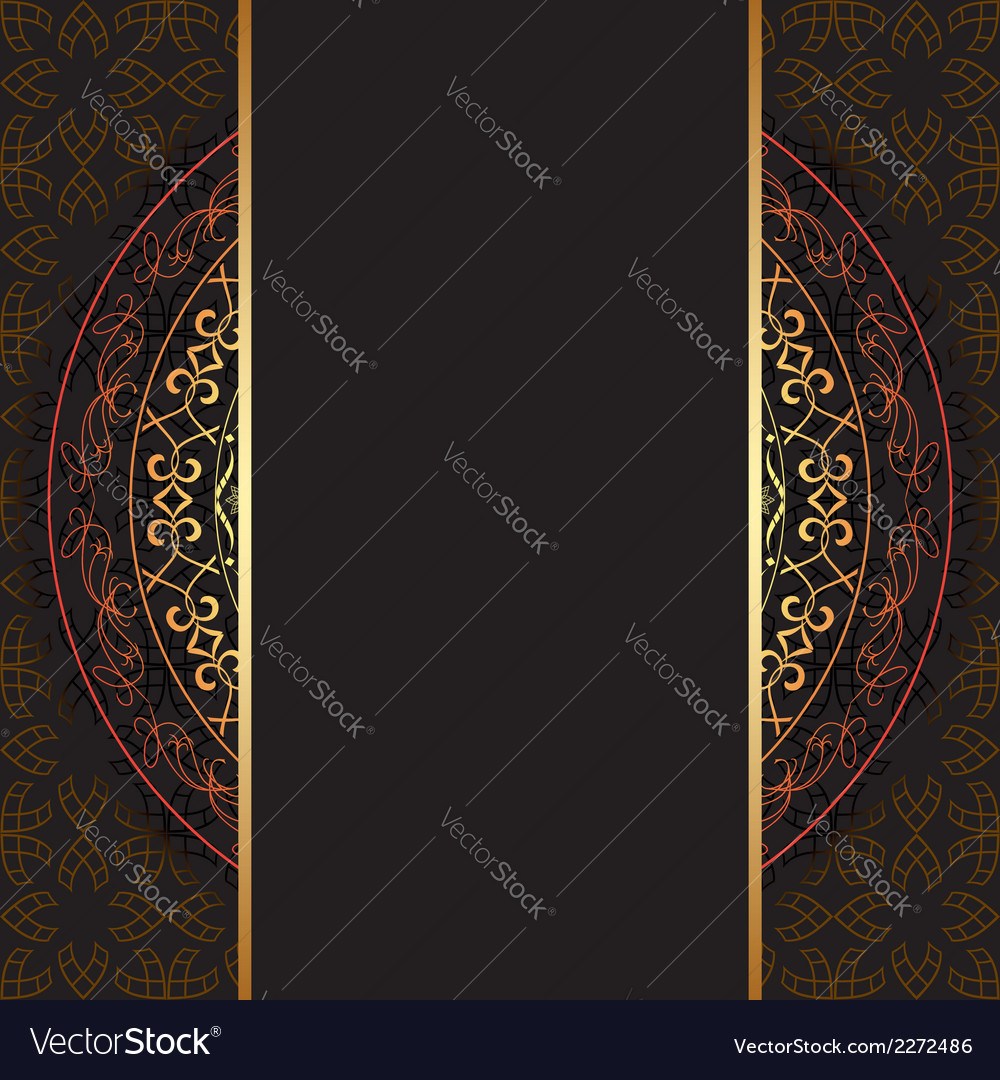 Dark background with geometric pattern Royalty Free Vector