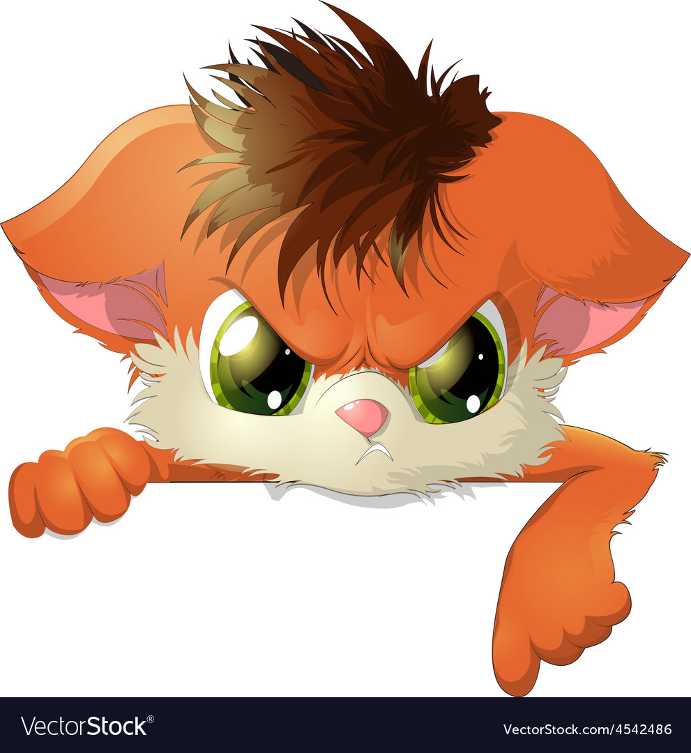 Kitten Royalty Free Vector Image - VectorStock Kitten Royalty Free Vector Image - VectorStock