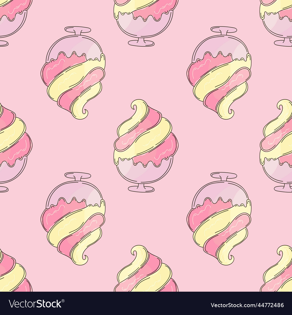 Print For Cloth Design Textile Fabric Wallpaper Vector Image