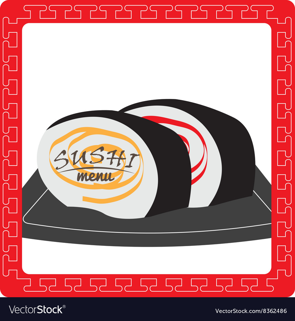 Sushi Royalty Free Vector Image - VectorStock