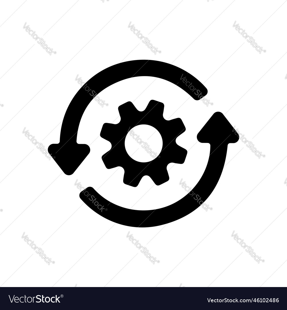 Update refresh icon Royalty Free Vector Image - VectorStock