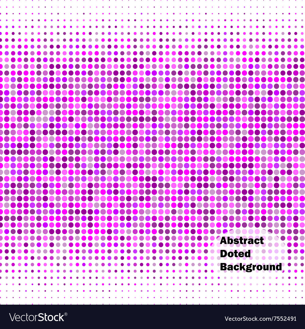 Abstract dots background Royalty Free Vector Image