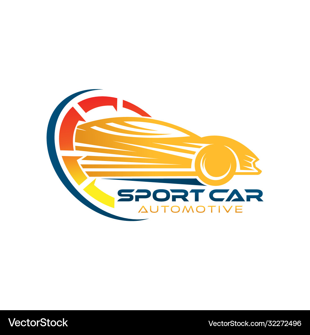 Auto car logo icon template modern sport Vector Image