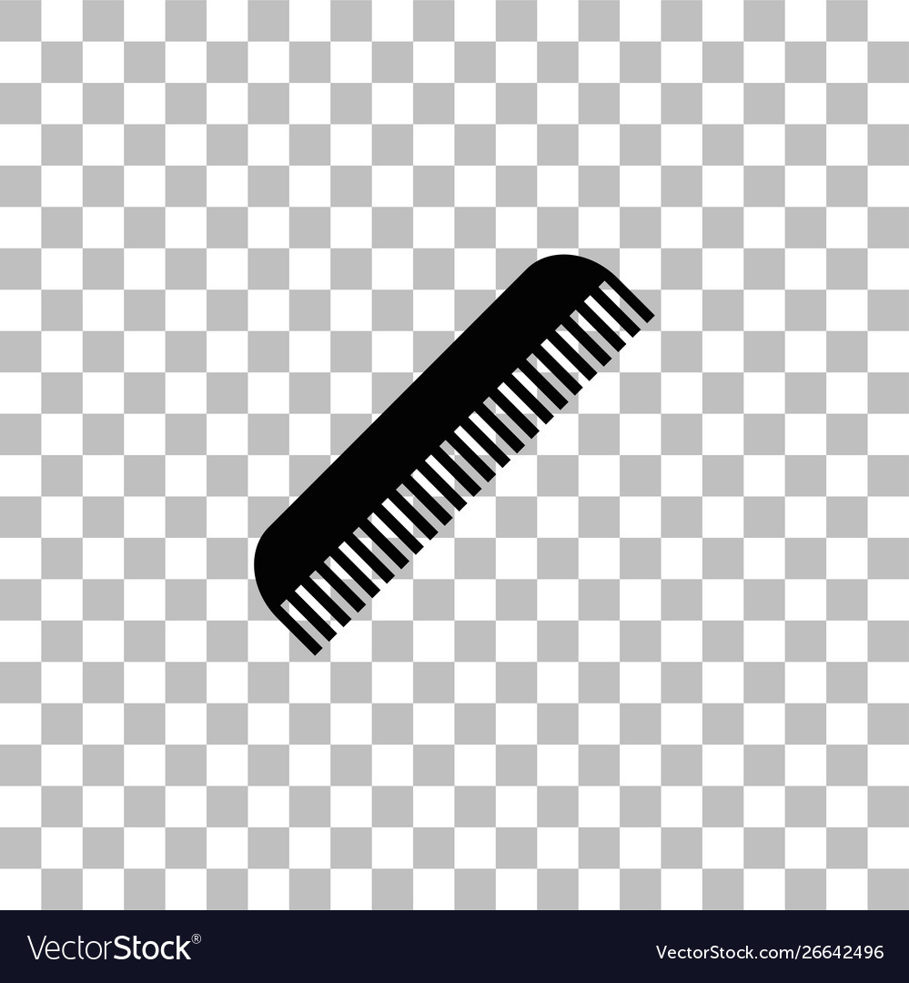 Comb icon flat Royalty Free Vector Image - VectorStock