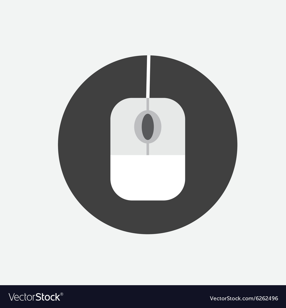 Mouse device Royalty Free Vector Image - VectorStock