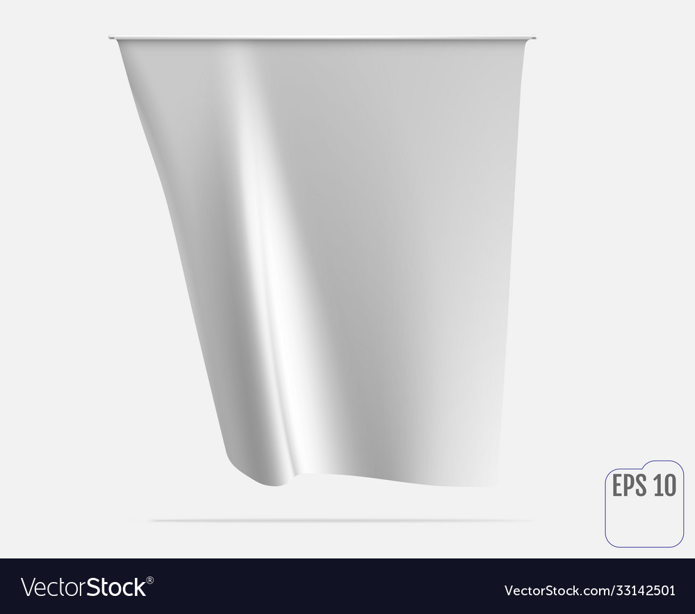 Flag or pennant mockup Royalty Free Vector Image