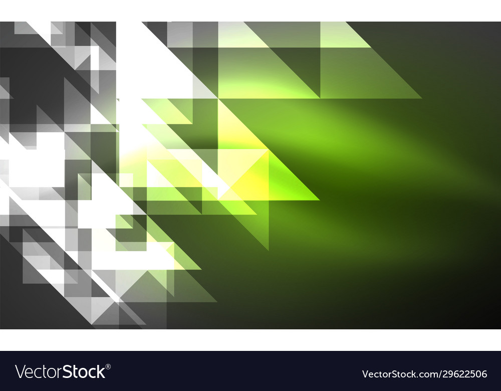 Abstract background mosaic triangle pattern Vector Image
