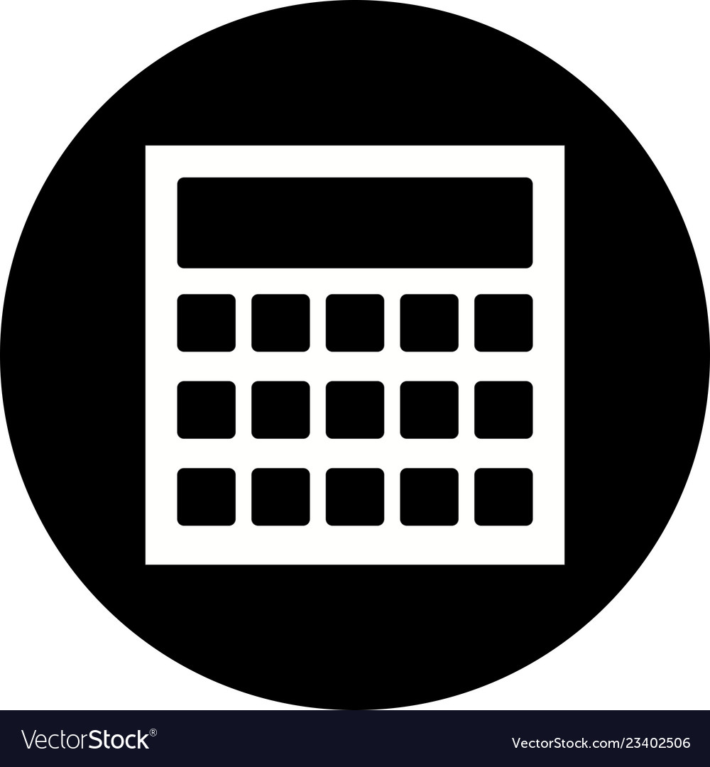 Calculation icon Royalty Free Vector Image - VectorStock
