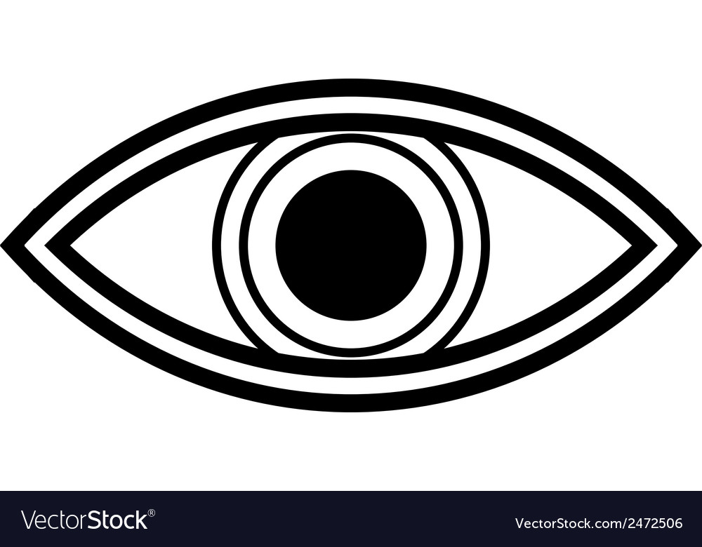 Eye Royalty Free Vector Image - VectorStock