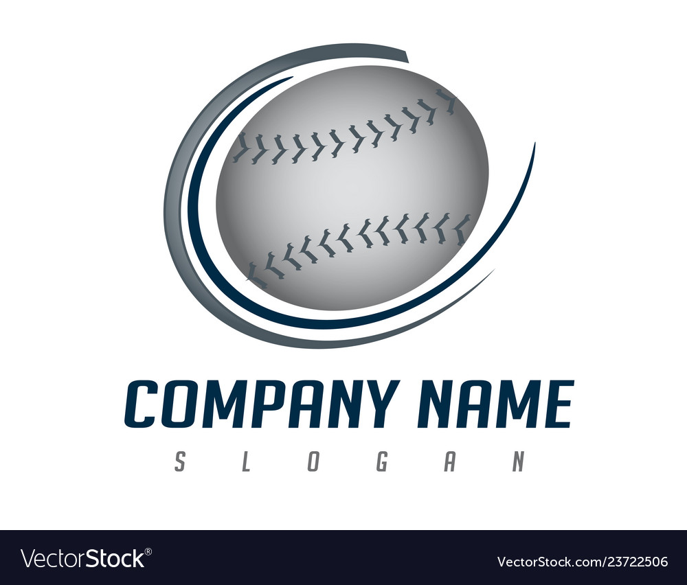 Logo baseball Royalty Free Vector Image - VectorStock