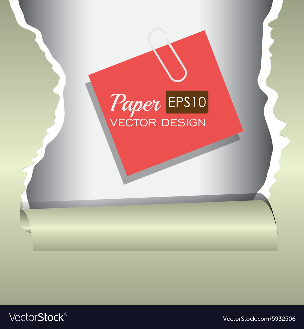 Paper notes and sheets Royalty Free Vector Image