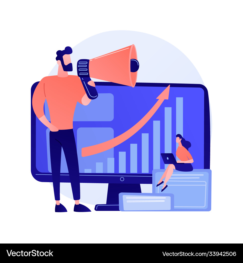 Venture investment abstract concept Royalty Free Vector