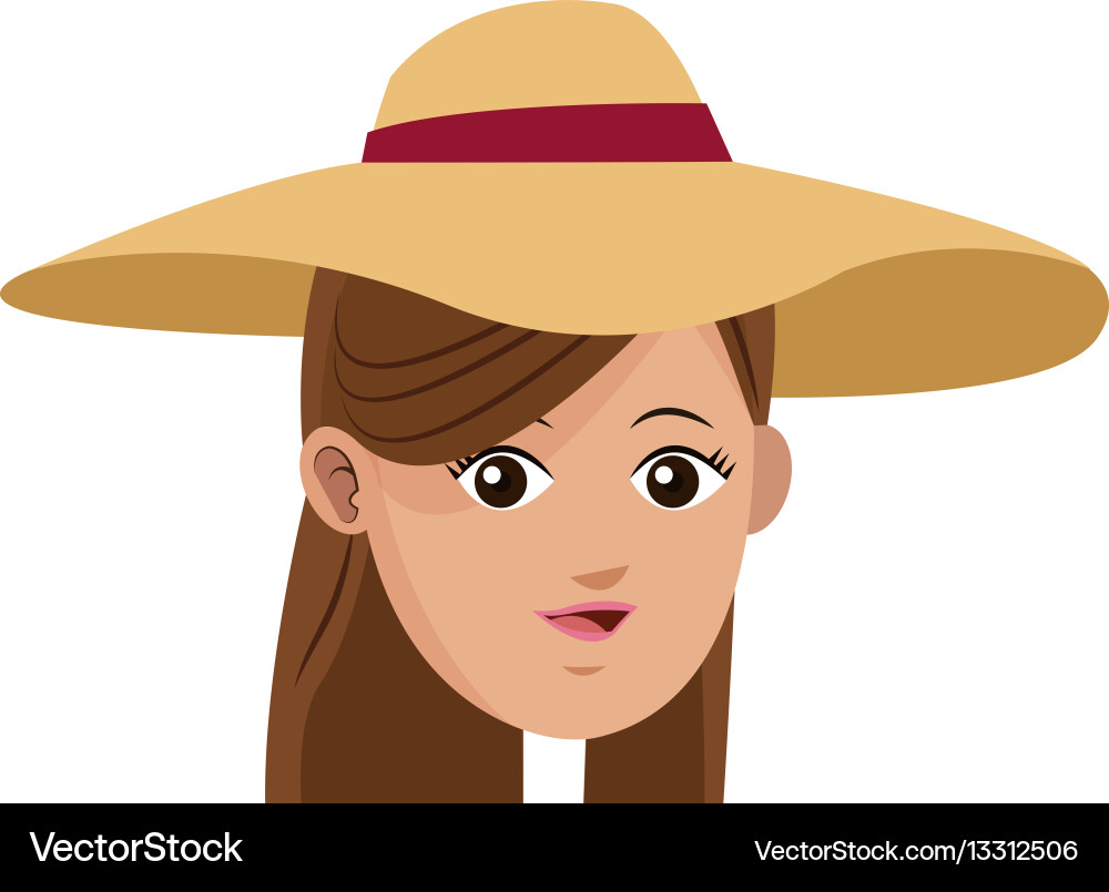 Woman cartoon icon Royalty Free Vector Image - VectorStock
