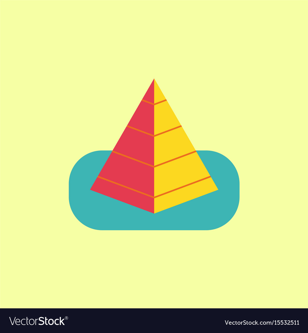 Egypt pyramid Royalty Free Vector Image - VectorStock