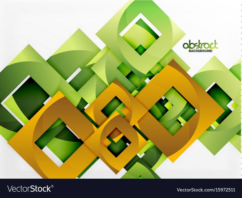 Square template background Royalty Free Vector Image