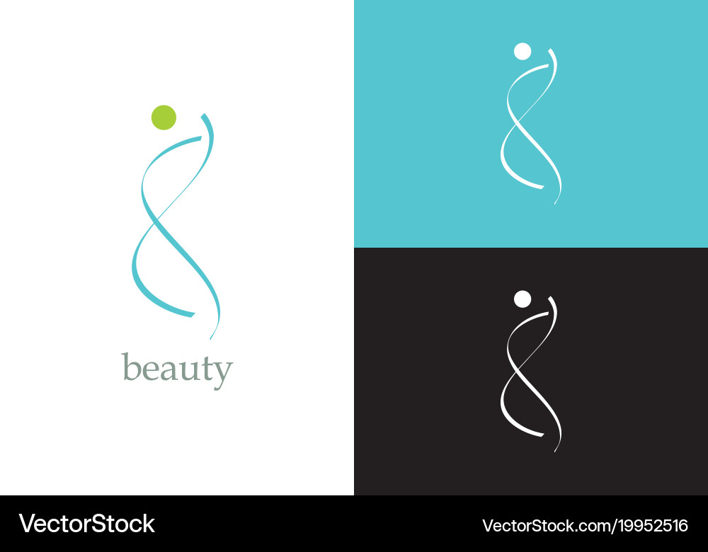 Beauty logo Royalty Free Vector Image - VectorStock