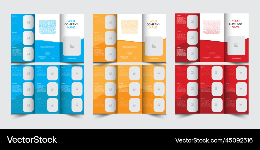 Catalog or catalogue or product template Vector Image