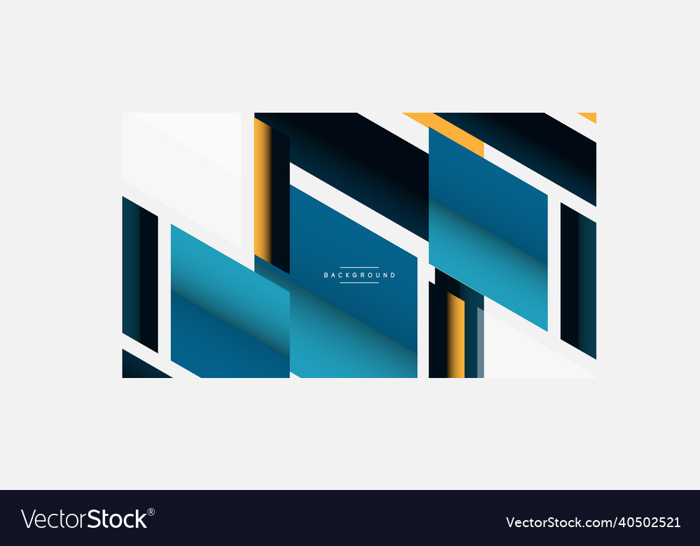 Background geometric diagonal square shapes Vector Image