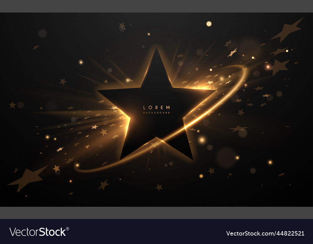 Black And Gold Star Background Free at Will Barkman blog