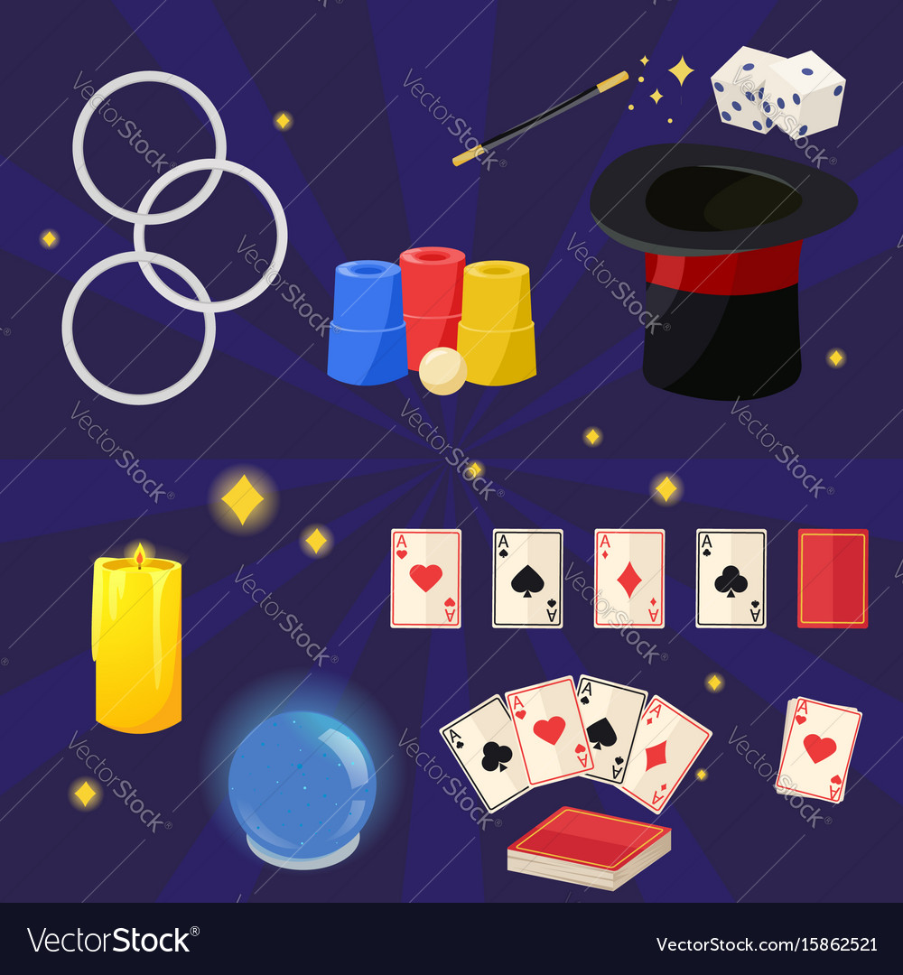 Magic icon set Royalty Free Vector Image - VectorStock